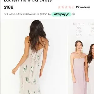 Show Me Your MuMu | Dresses | Show Me Your Mumu Lauren Tie Maxi Dress ...